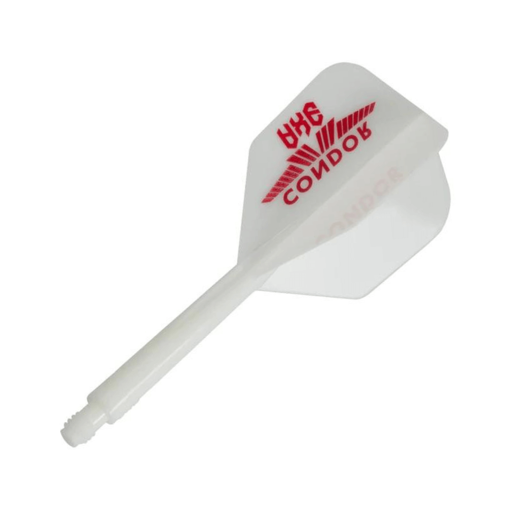 Condor Axe Flight System Logo White Red - Small – Dartgarage